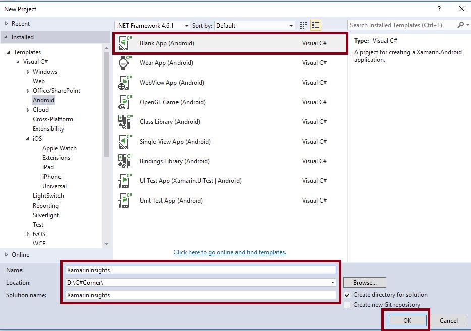 Xamarin Android - Working With Xamarin Insights