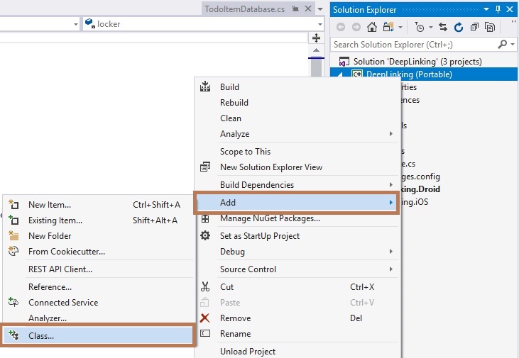 Xamarinforms Deep Linking Application Using Sqlite