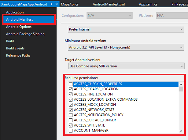 Xamarin.Forms - Google Maps API
