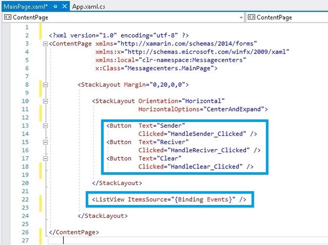 Xamarin.Forms - Create Message Center App Xamarin.Forms - Create Message Center App