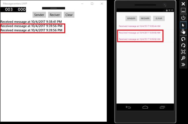 Xamarin.Forms - Create Message Center App Xamarin.Forms - Create Message Center App