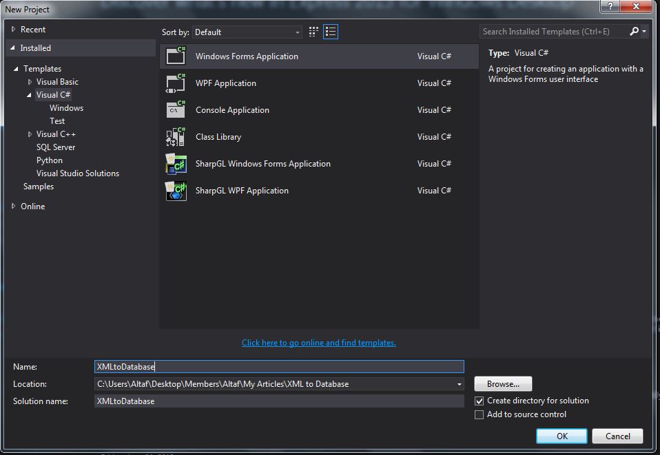Fetching Data From XML File To SQL Database