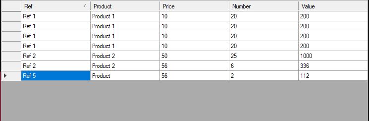 How to filter Datagridview From Another Datagridview c#